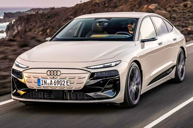"G80 잡으러 왔다!" 아우디 A6 전기차 출격... 469km 381마력 인증
