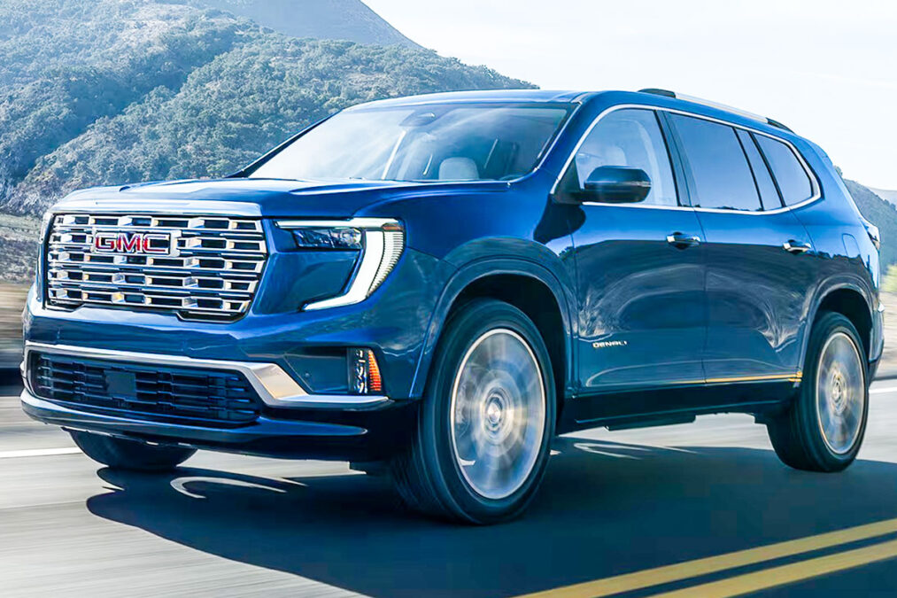 "팰리세이드 초긴장..." GMC 7인승 SUV 아카디아 국내 출시 확정!